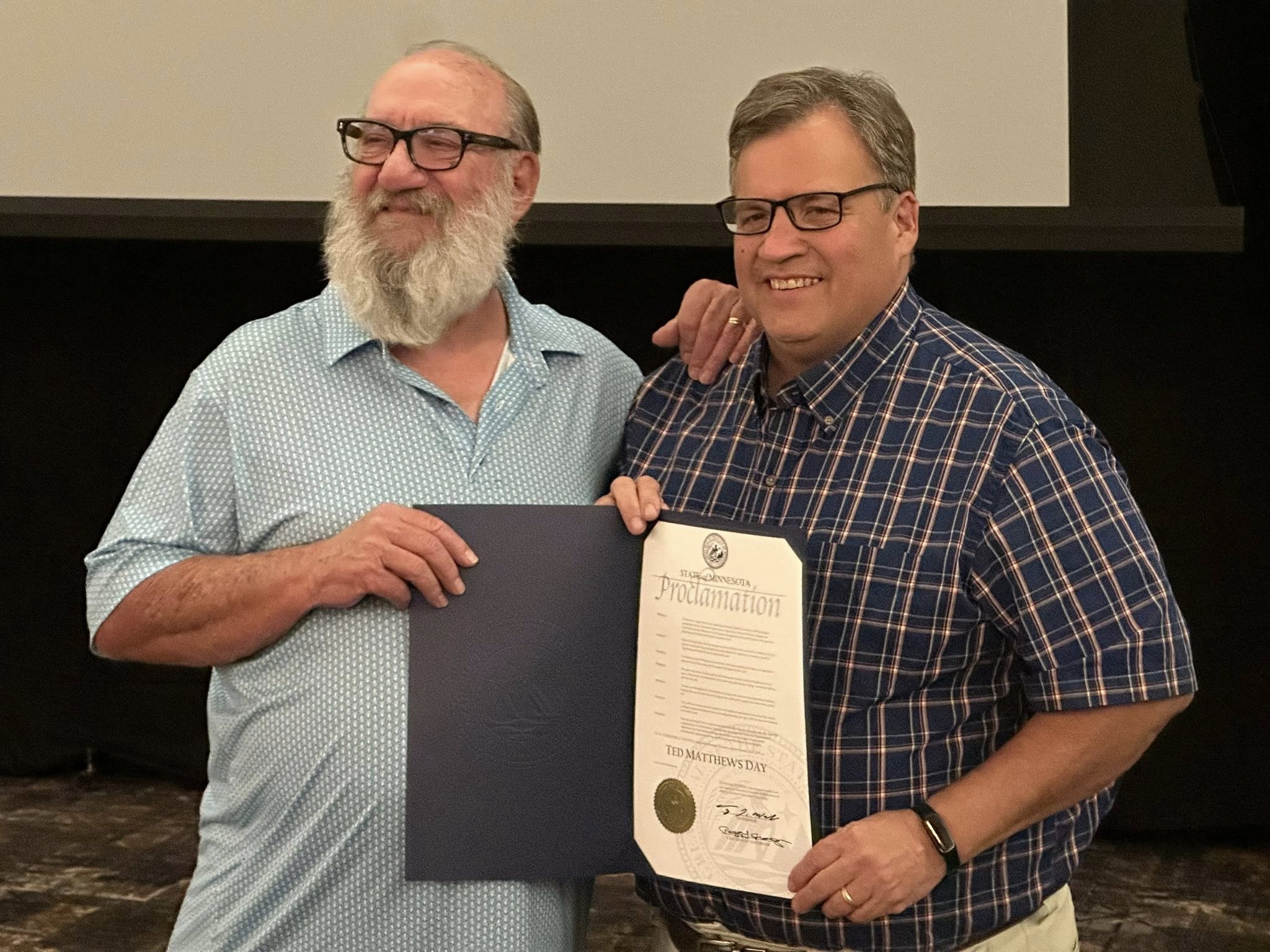 Legislative Update: Ted Matthews honored for mental health work ...